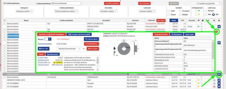 ALFAH Parts Web Shop
